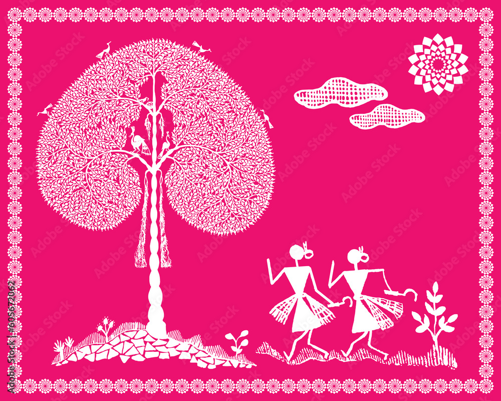 Artistic Splendor: Captivating Beauty of Warli Paintings. Enchanting ...