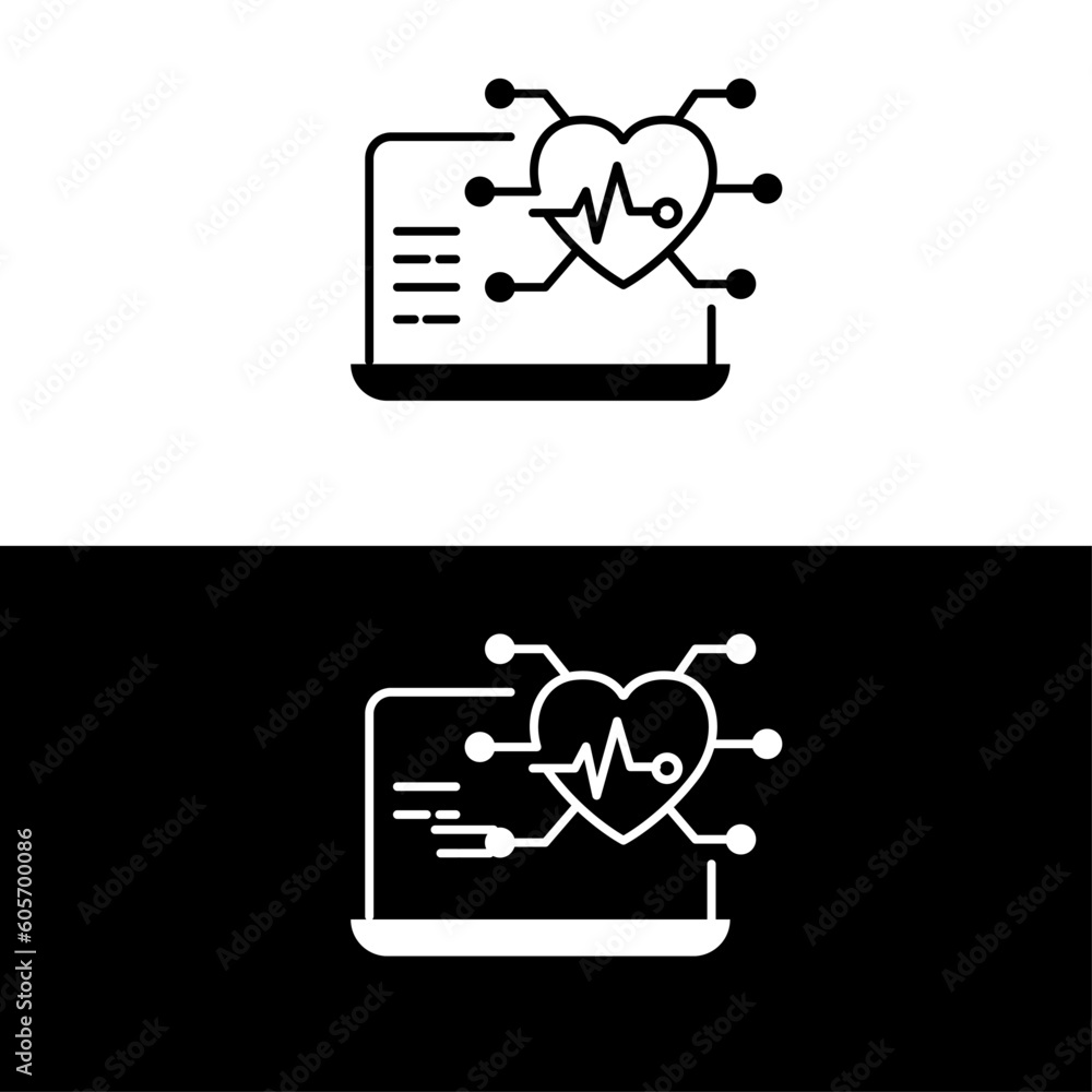 Healthcare Analytics Icon. Healthcare data analytics symbol, Medical ...