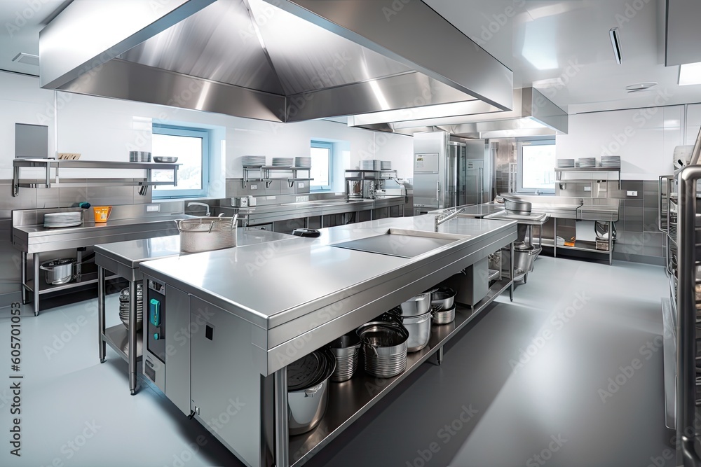 high-volume kitchen workflow with rigorous and consistent standards of ...