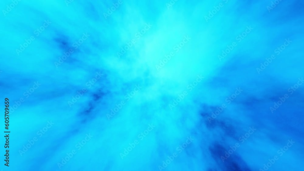 Loopable flight through deep space nebula. Clear sky. 4K 3D Outer space ...