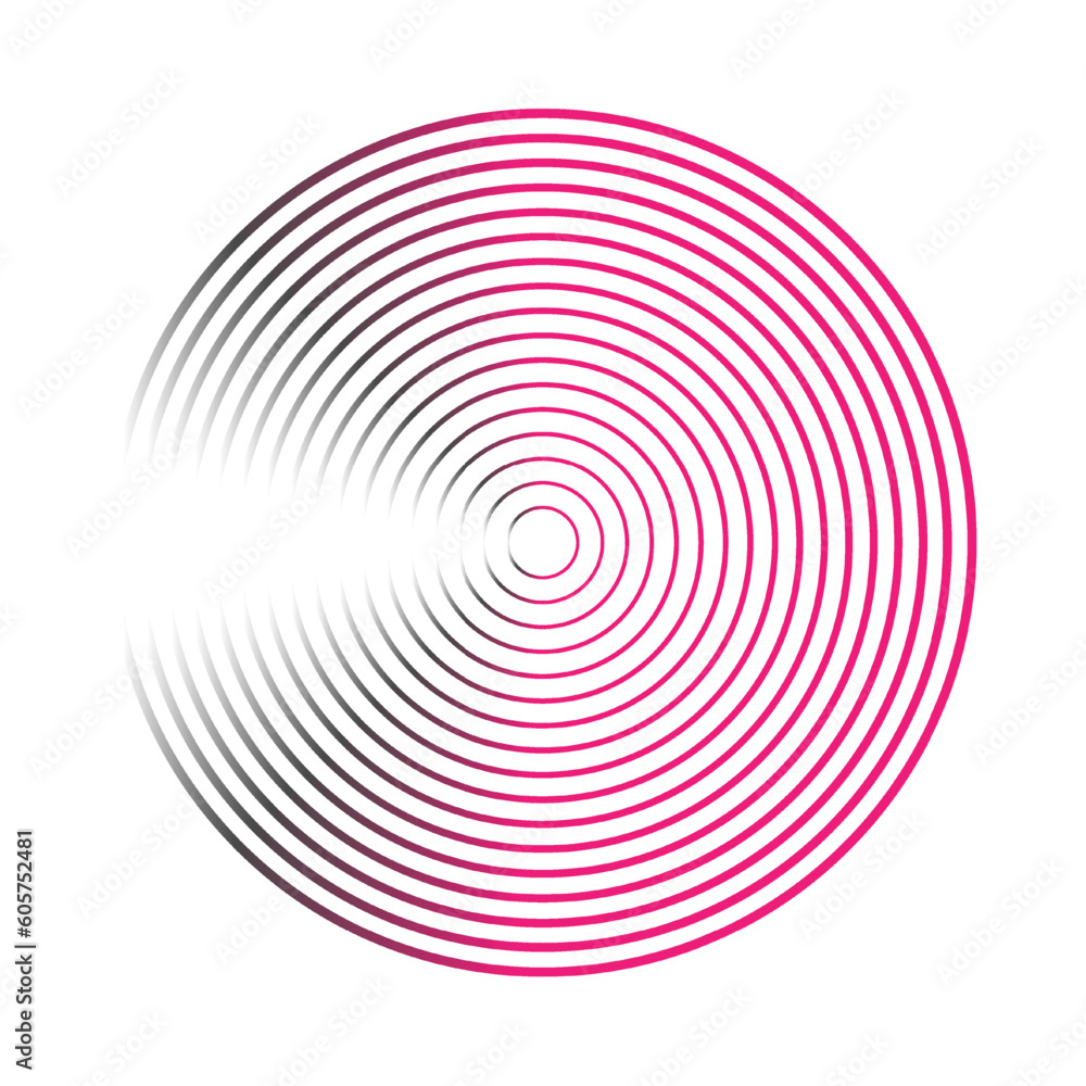 Binaural Hypno Spiral, Circle spin , Linear spiral, Sound wave and line ...