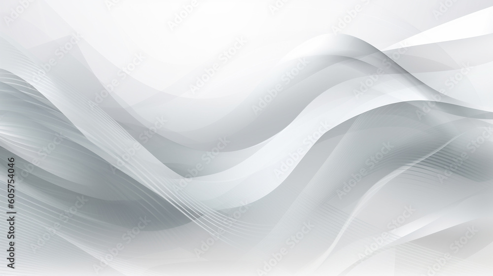 Vector of abstract white background. Generative AI image Stock ...