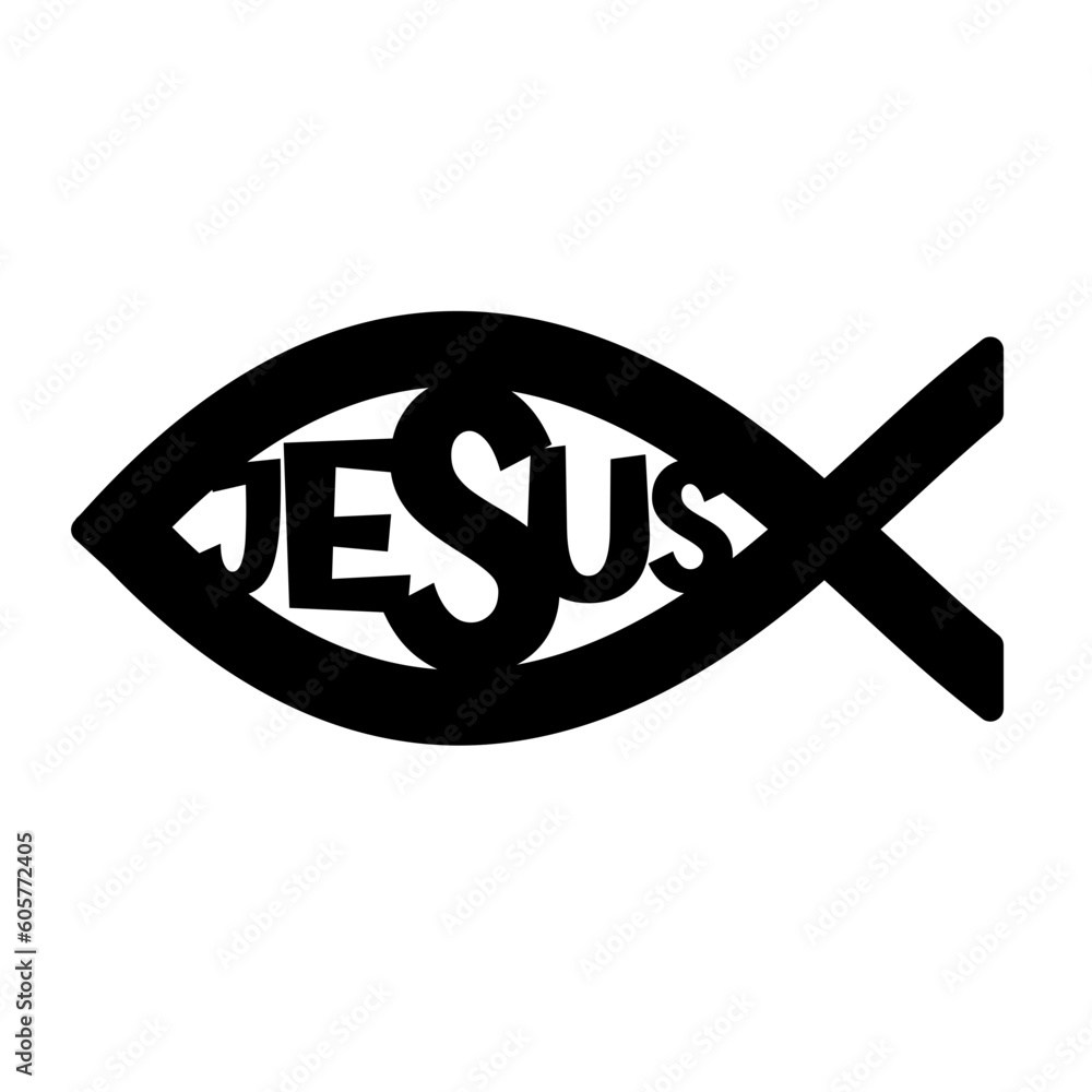 Jesus illustration, Logo Ichthys Fish Christianity Symbol, fish culture ...