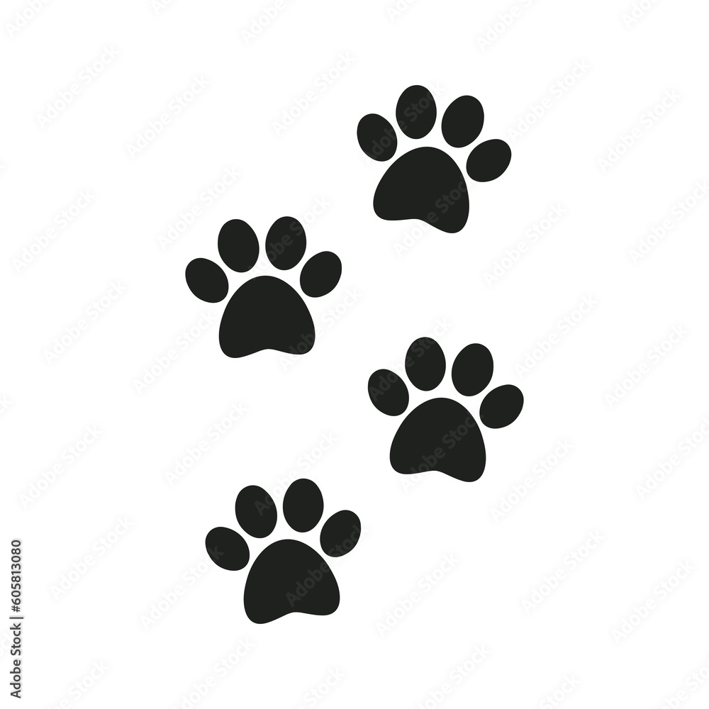Paw Print, Dog Paw, Paw Icon, Paw Vector, Dog Paw Print, Paw Prints ...