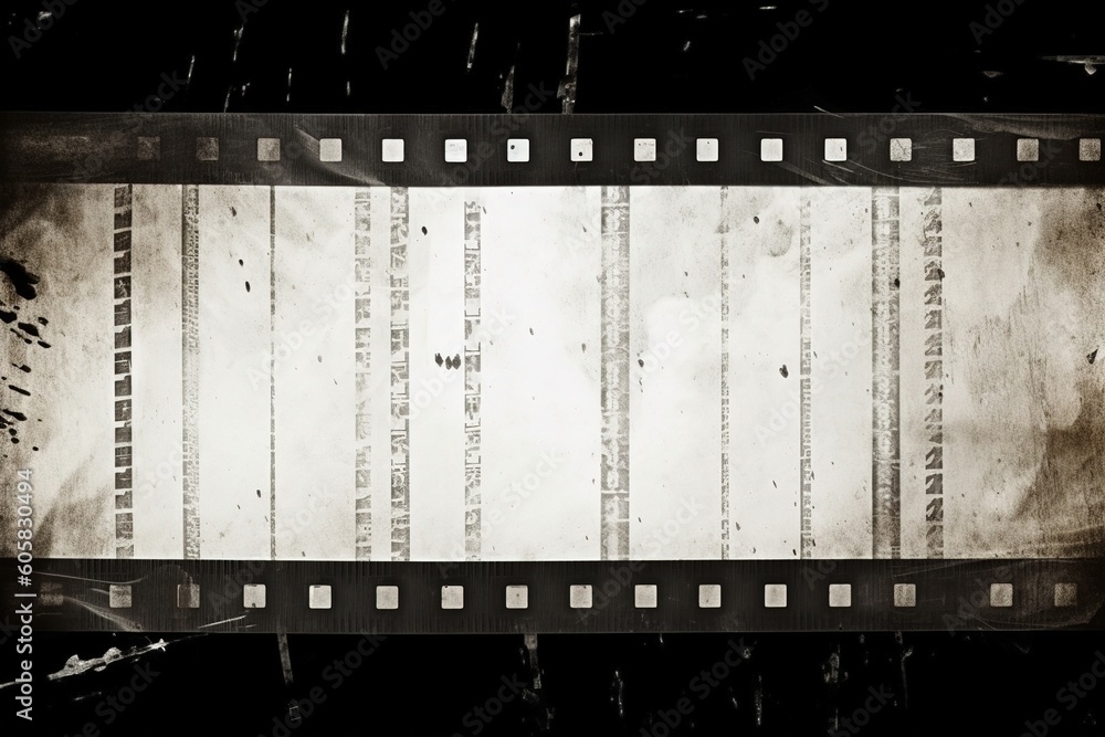 wallpaper for vintage grungy film frame isolated on white background ...