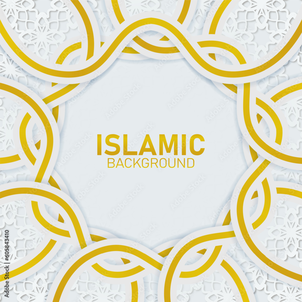 Islamic background mandala Stock Vector | Adobe Stock