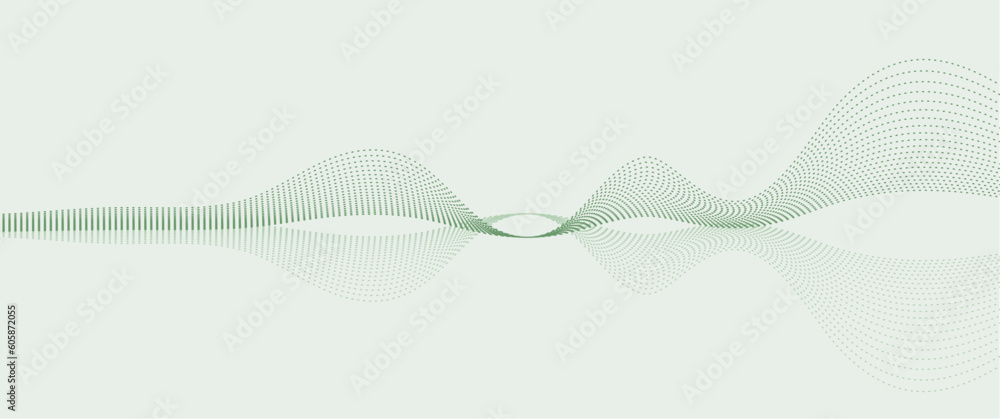 abstract modern wavy dotted line vector design concept, curve line ...