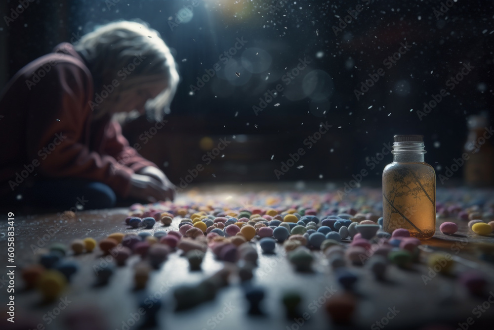 Drug problem addiction. Psychological disorder that leads a person to ...