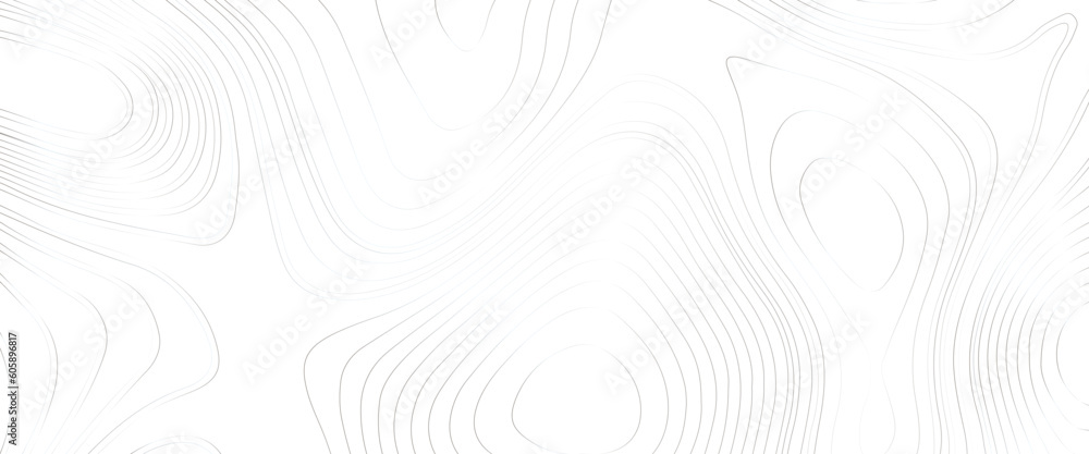 Abstract Topographic map background with wave line, topographic map ...