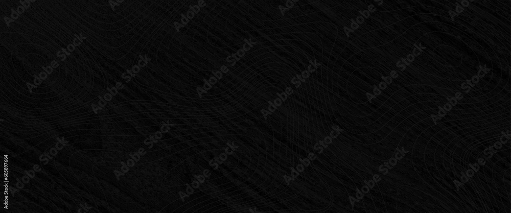 Black topographical contour line map background, topographic map ...