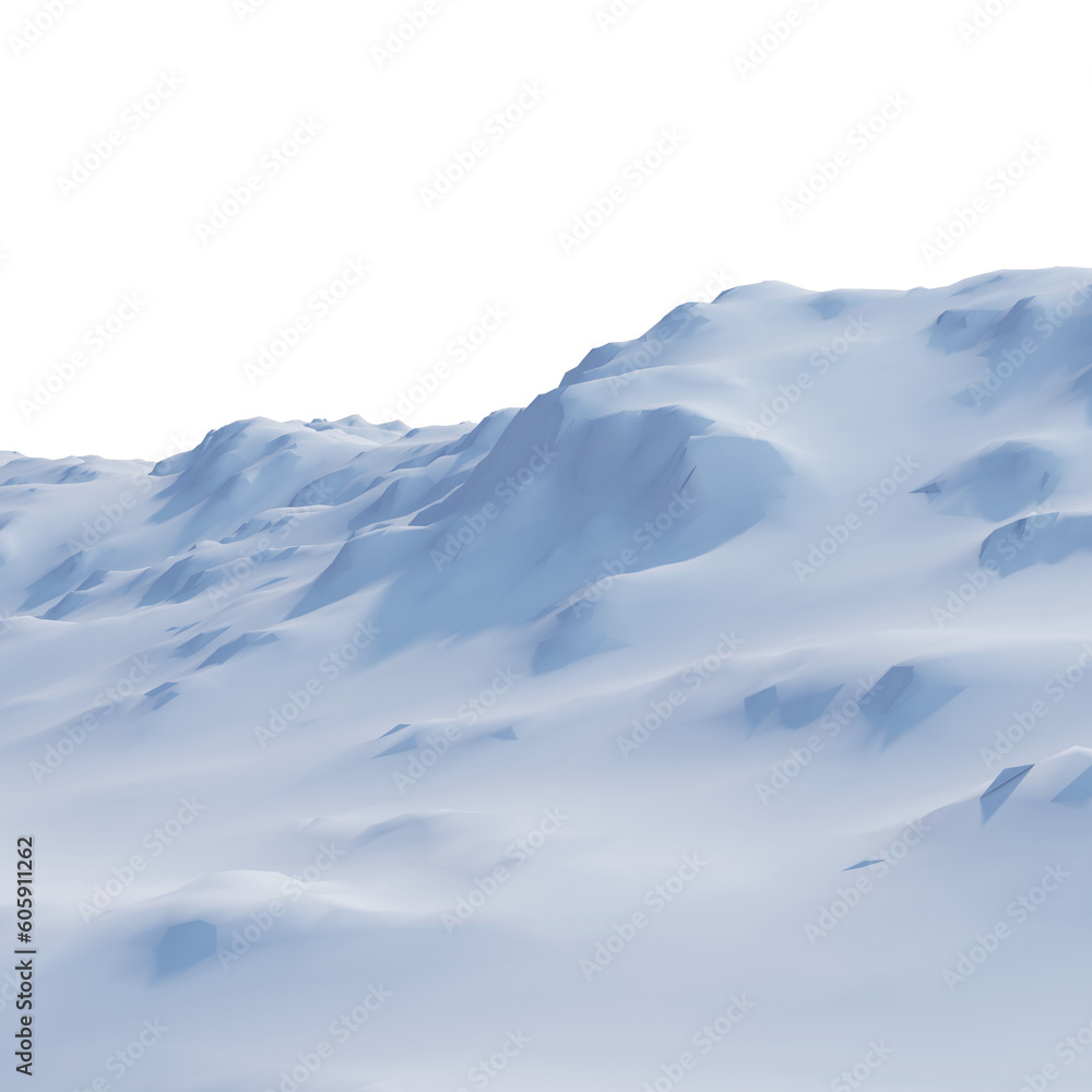 Vector snowfall isolated. Winter background. Snow overlay. Snowflakes ...