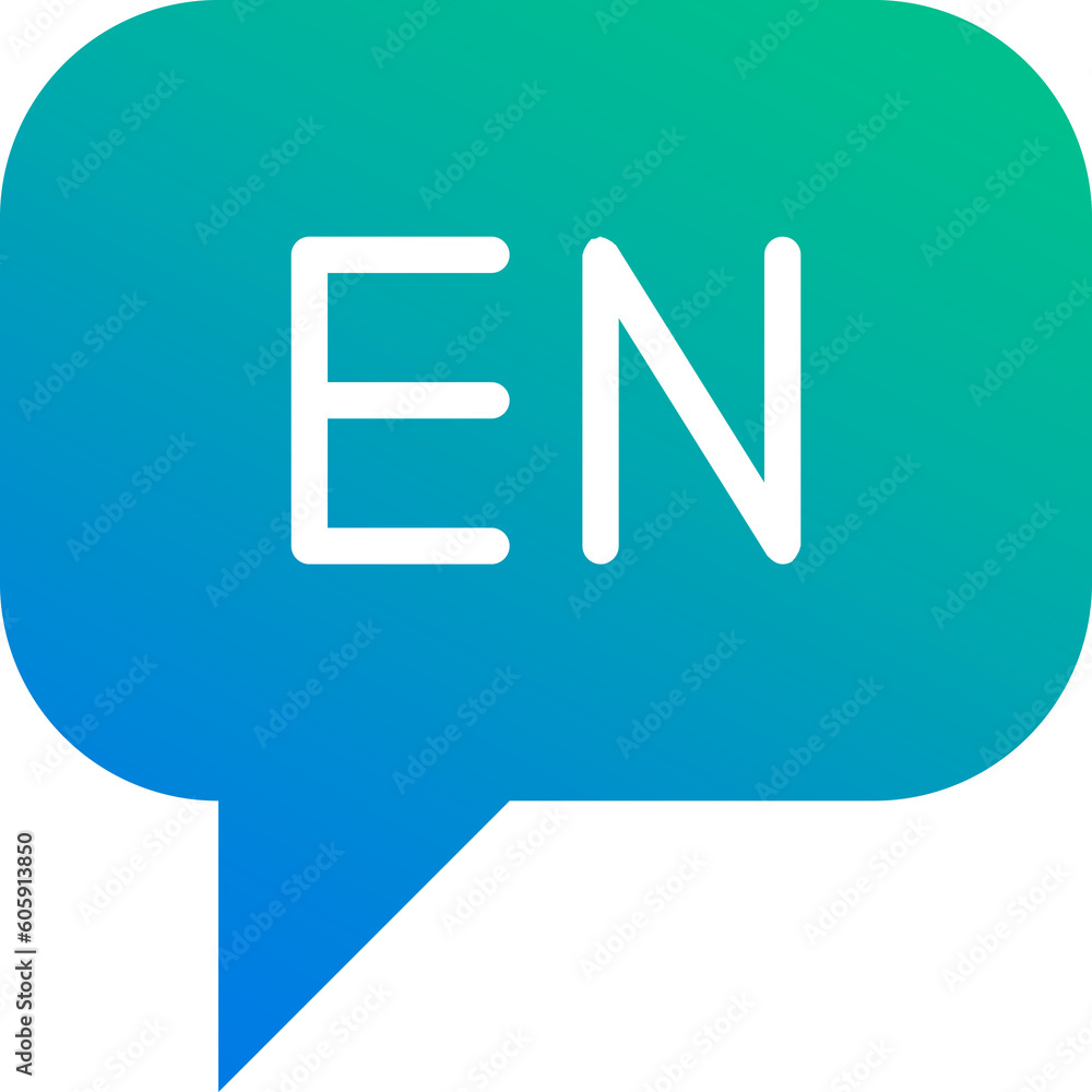 Speak english PNG icon, speaking english language symbol on transparent ...