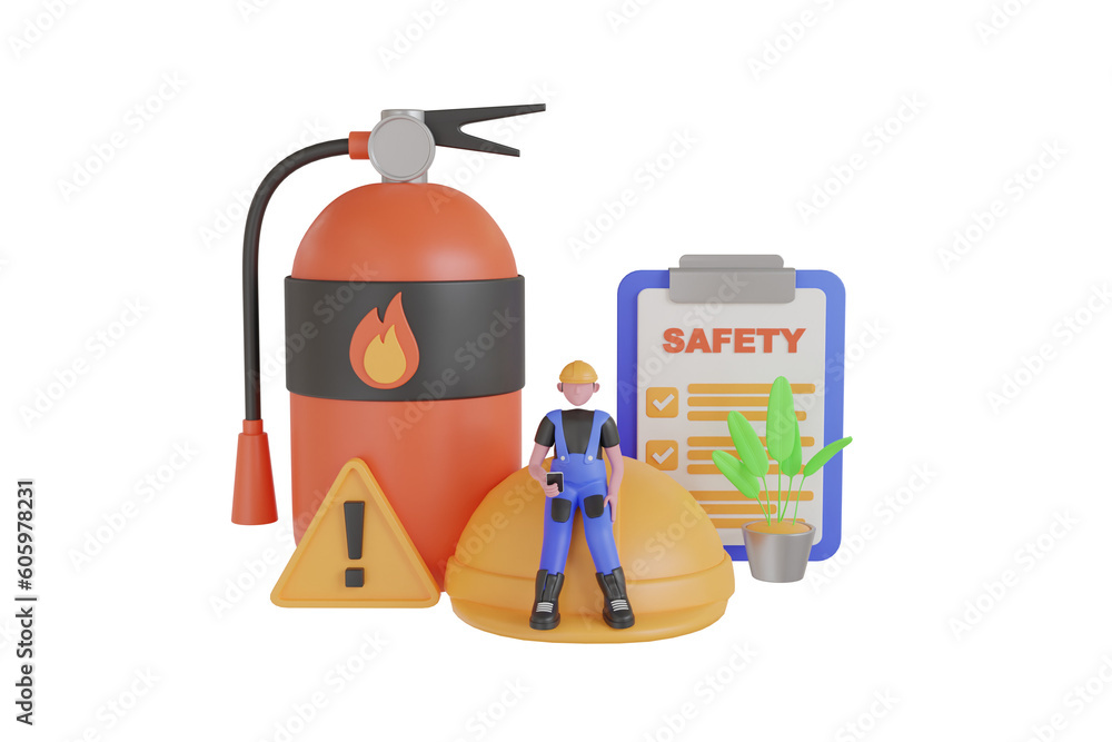 worker personal protective equipment and precautionary measures at ...