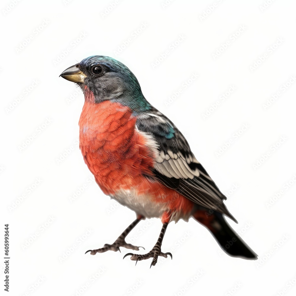 robin isolated on transparent background cutout Stock Illustration ...