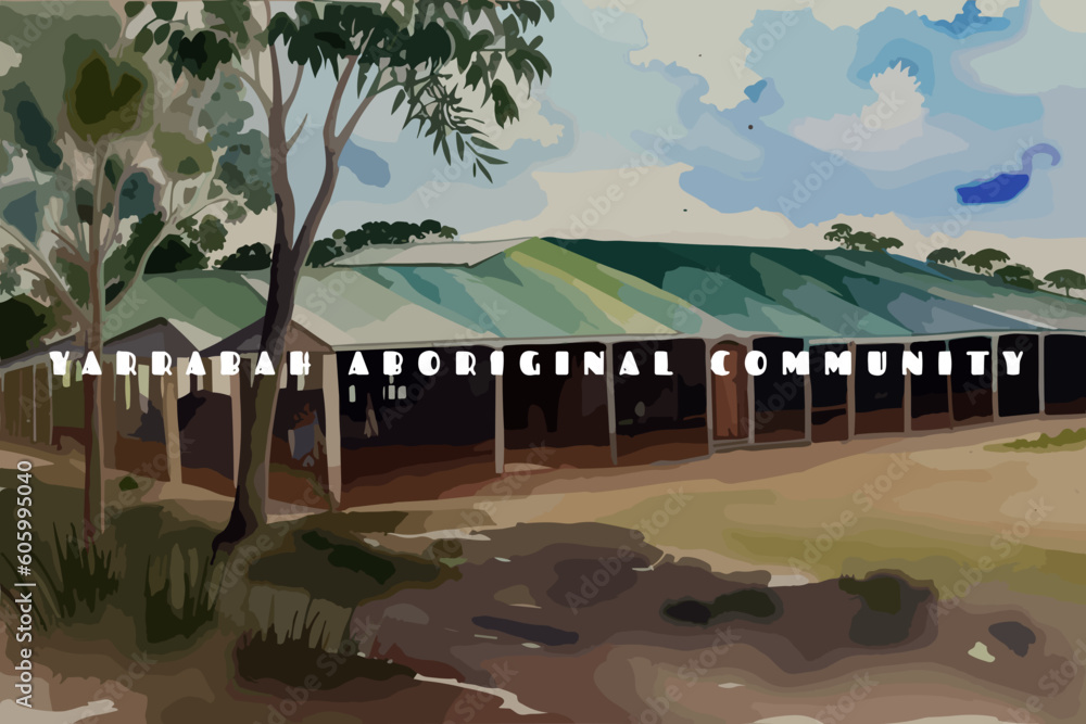 Yarrabah Aboriginal Community: Beautiful painting of an Australian ...