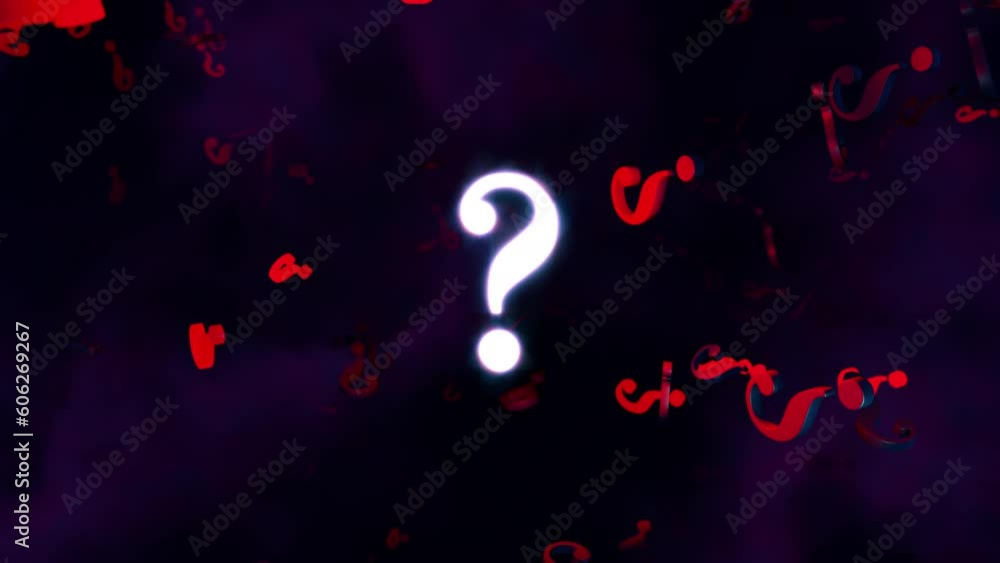 Question Mark is motion footage for education films and cinematic in ...
