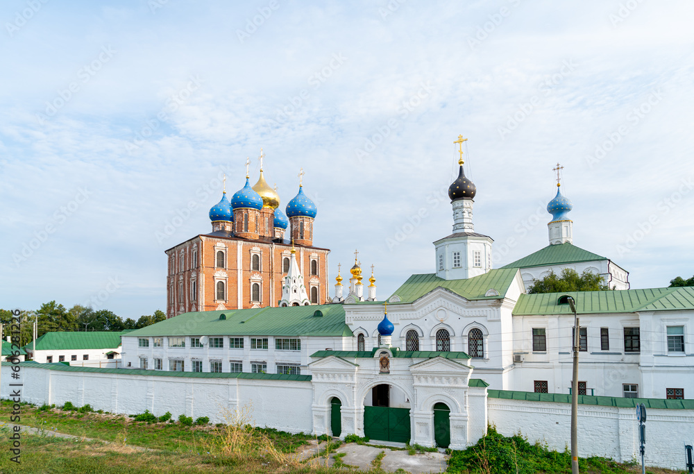 Ryazan, Russia. Ryazan Kremlin. Cathedral of the Assumption of the ...
