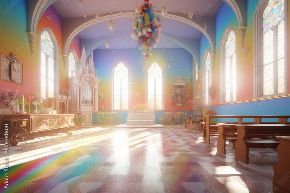 Baptism of a child in the Church. Newborn baby baptism. christening a ...