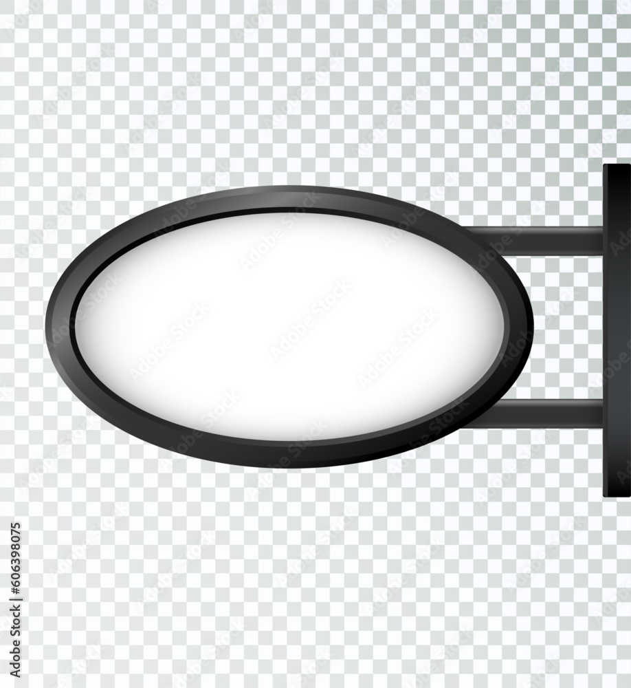 Light box. Street sign hanging mounted on the wall. Office interior ...