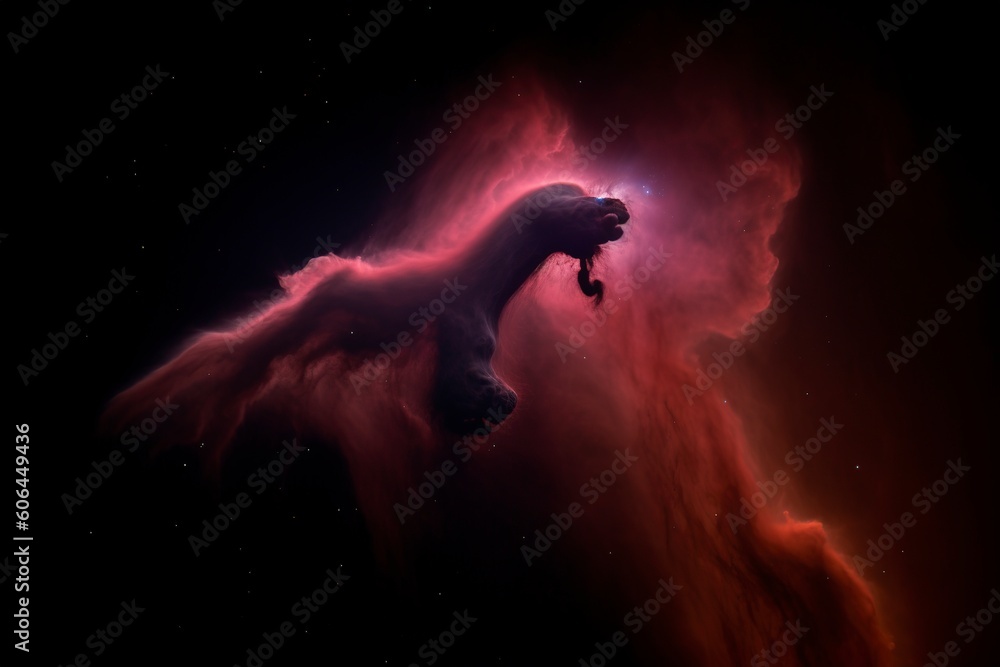 Photographing the deep space object known as the Horsehead Nebula, a ... Photographing the deep space object known as the Horsehead Nebula, a ...