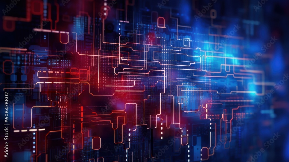 Circuit board background, can be used as digital dynamic wallpaper ...