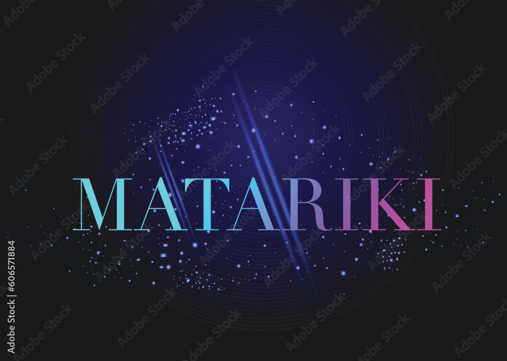 Matariki (Maori New Year) Stock Vector | Adobe Stock
