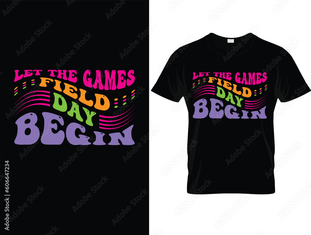 Retro Wave, Field Day, Field day let the games begin, Elementary School ...