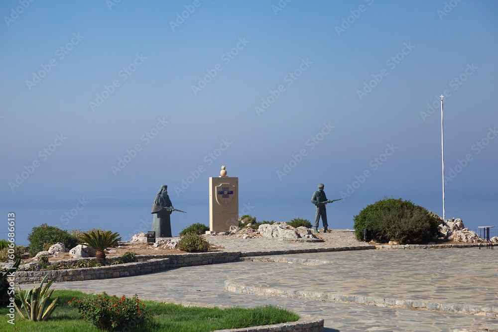 Monument to Greek monks who saved British and Australian soldiers from ...