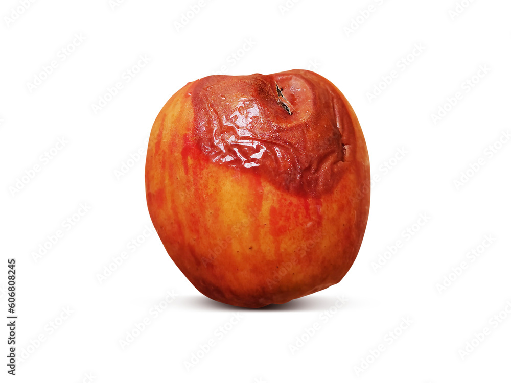 Rotten apple PNG transparent Stock Photo | Adobe Stock