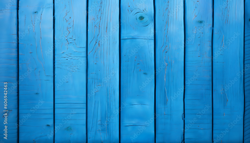 blue wooden fence, wallpaper, Blue wood texture. Wood plank background ...