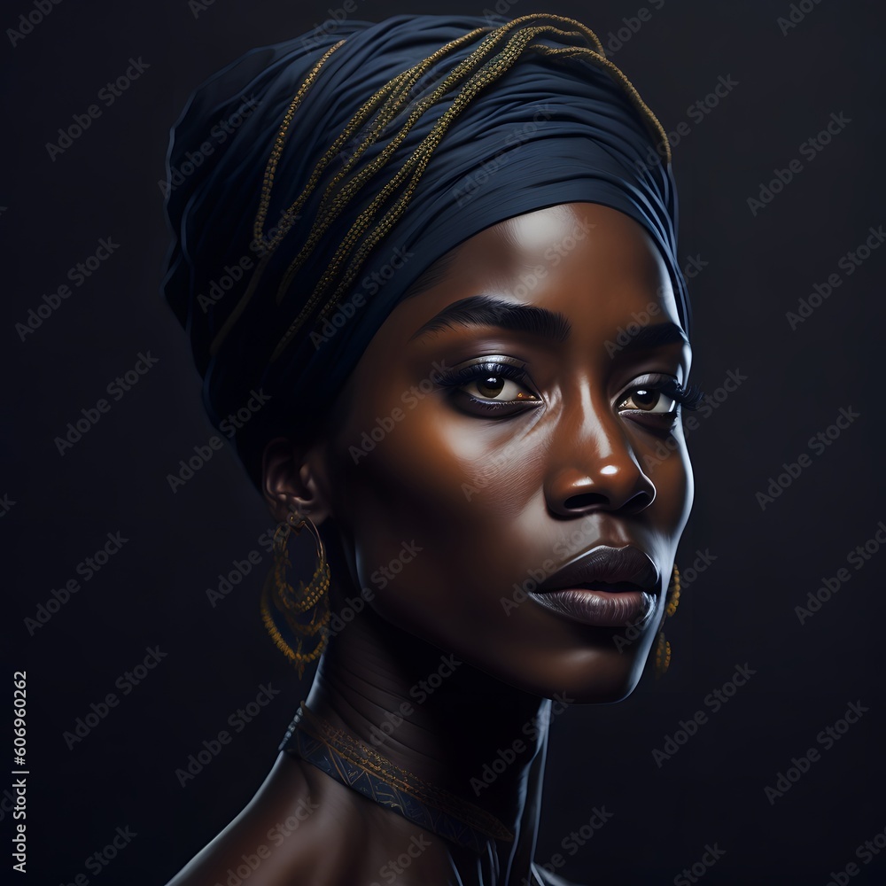 Ultrafine detailed painting by Ras Akyem, a celebrated artist and ...