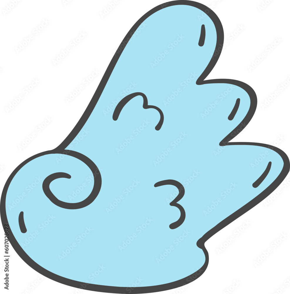 Cute simple angle wing hand drawing doodle cartoon outline Stock Vector ...