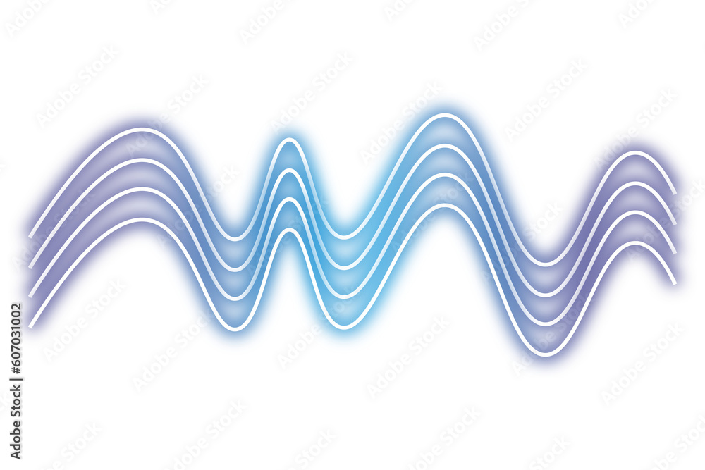 Neon bright lines png. Glowing blue lines on transparent background ...