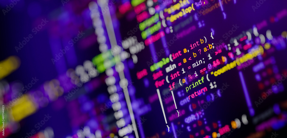 Coding Programming Developing Typing Script Source Languages Symbols Project Data Software