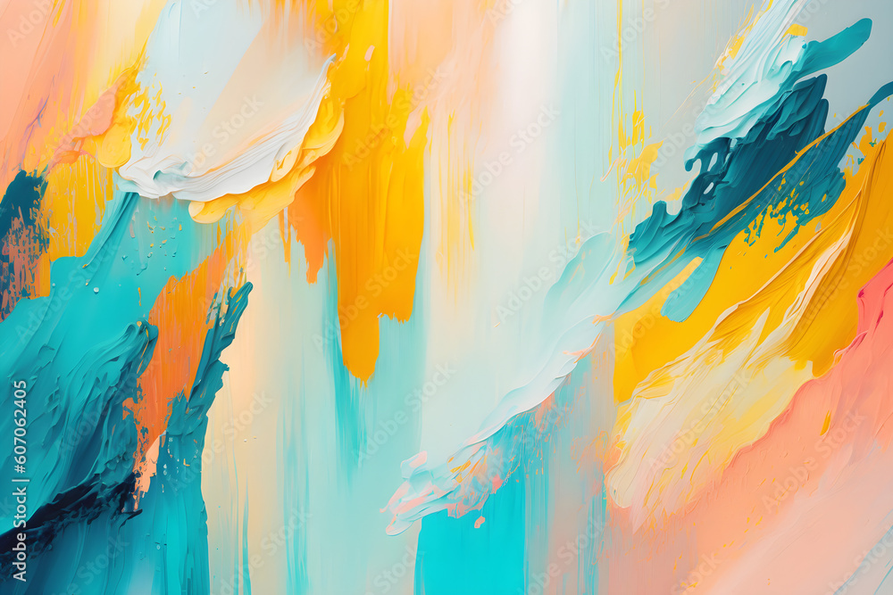 Abstract painting background in pastel positive color as wallpaper ...