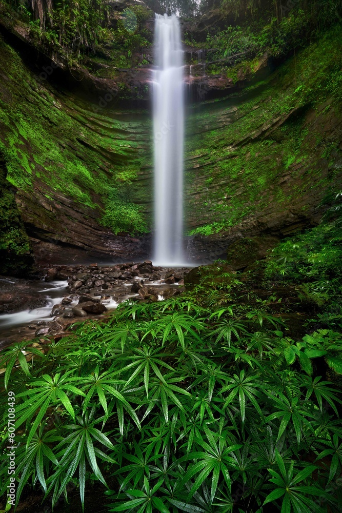 U'ong Bilong Waterfall in Ulu Baram, Sarawak, Malaysia. Hidden Gems of ... U'ong Bilong Waterfall in Ulu Baram, Sarawak, Malaysia. Hidden Gems of ...