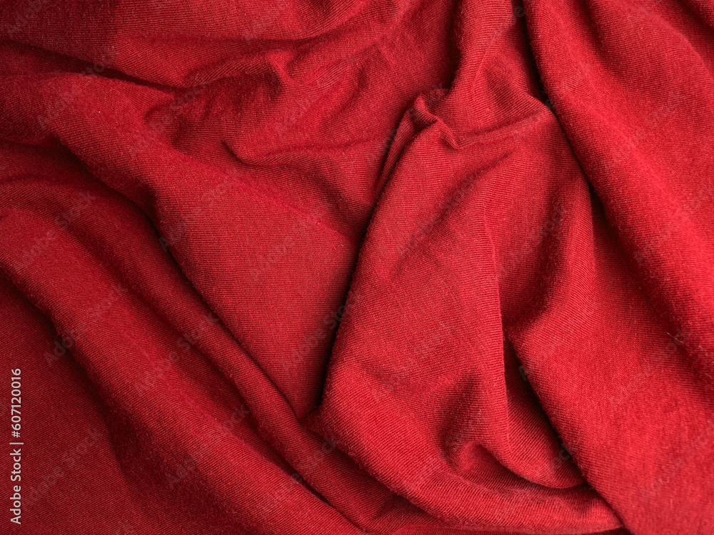 Red fabric texture seamless, Red background Stock Photo | Adobe Stock