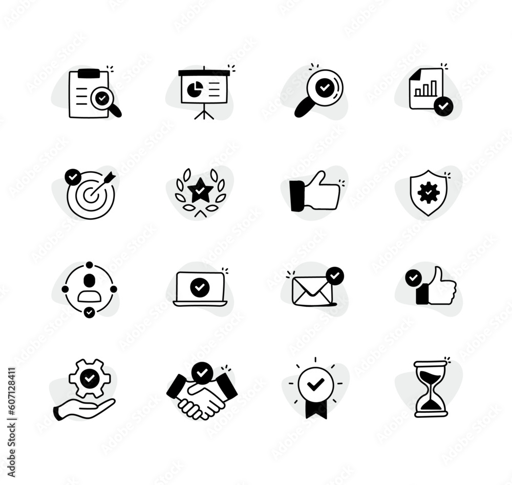 Assessment Evaluation Icons Scoring Icons Grading Icons Analysis Icons Appraisal Icons
