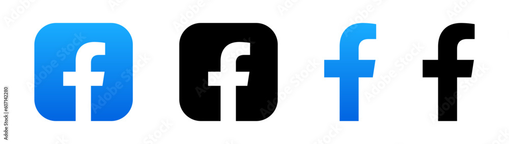 Facebook logo social media icons. social media logo , facebook icon ...