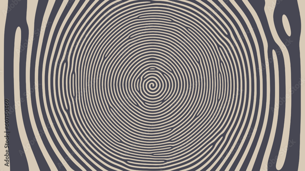 Mesmerize Spiral Psychedelic Art Vector Hypnotic Pattern Vintage ...