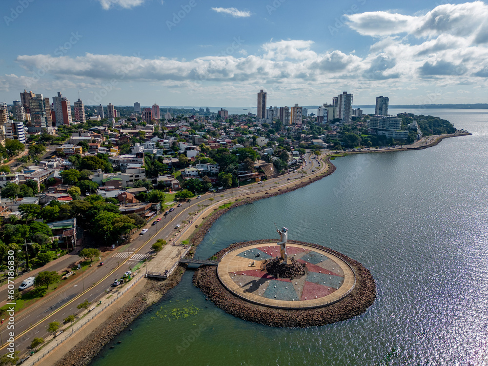 Main tourist attraction of Posadas. Walking along the Costanera, you ...