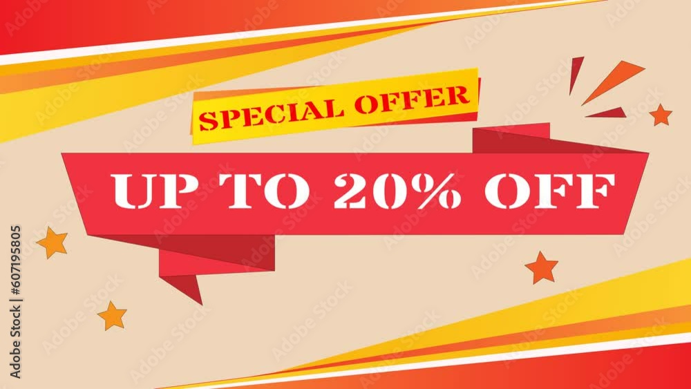 Special Offer Tag Animated for Marketing, Special Offer Tag Animated ...