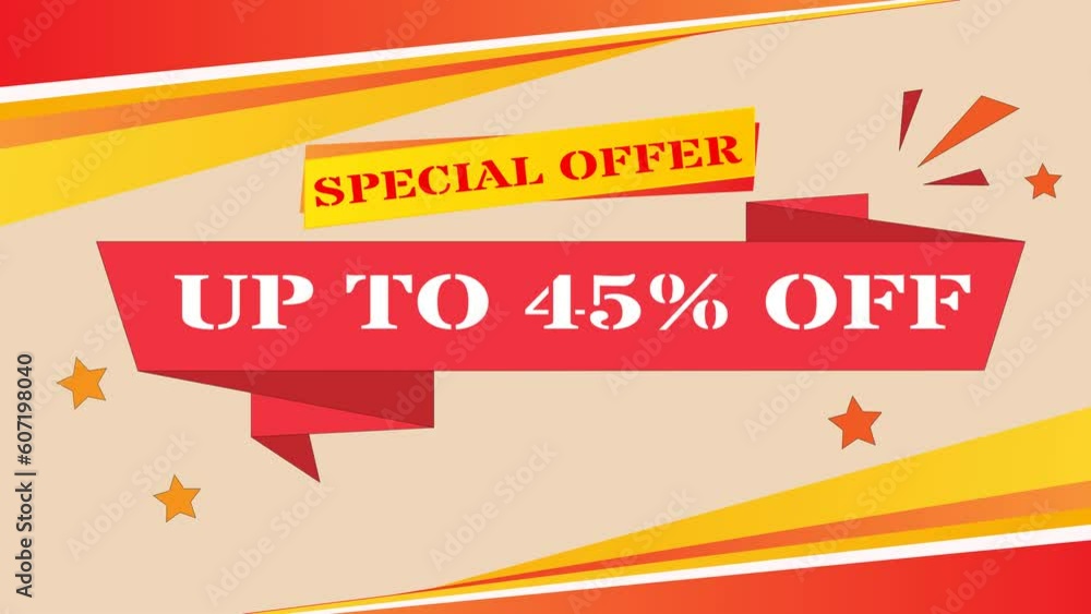 Special Offer Tag Animated for Marketing, Special Offer Tag Animated ...