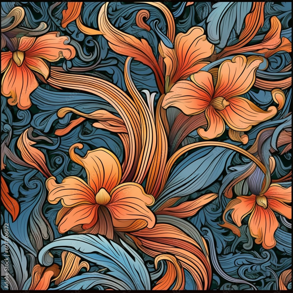 From delicate petals to intricate foliage designs, these patterns ...