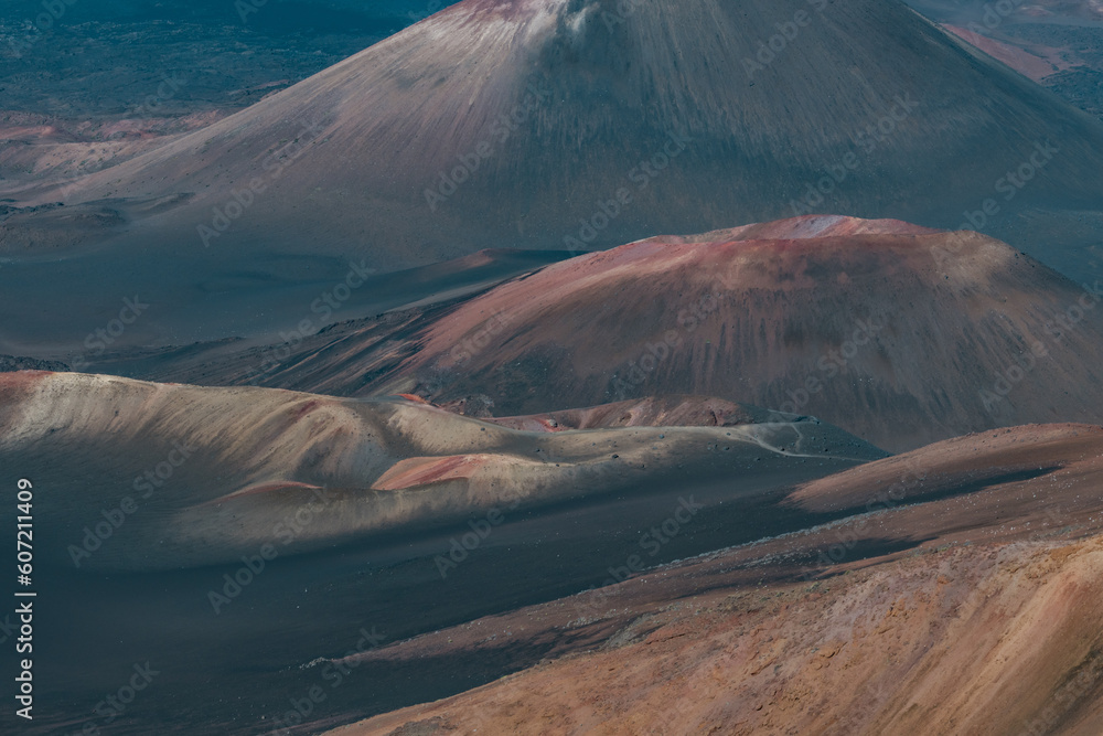 Foto de Haleakala National Park, Maui, Hawaii. Shield volcano. Cinder ...