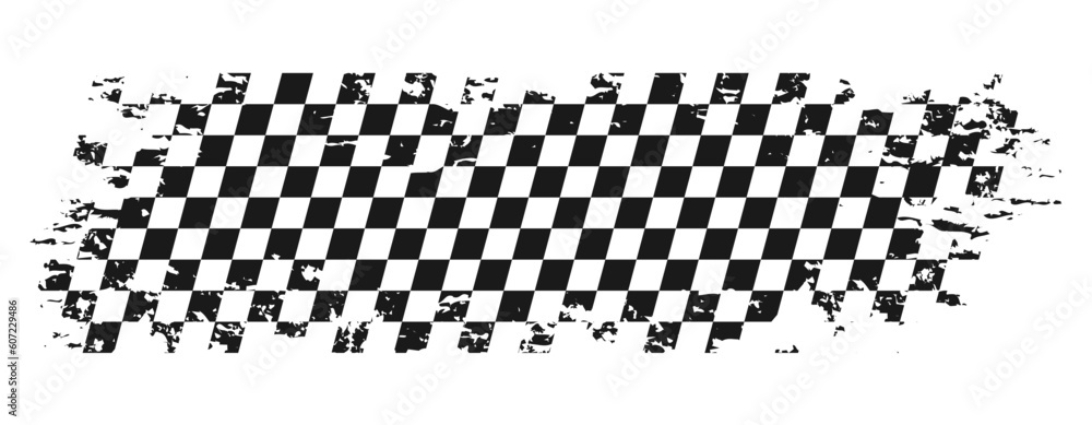 Grunge race flag vector design transparent background. Speed flags ...