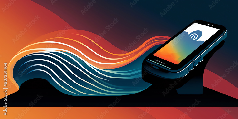 "Seamless Transaction": Waves connecting a payment terminal and a ...