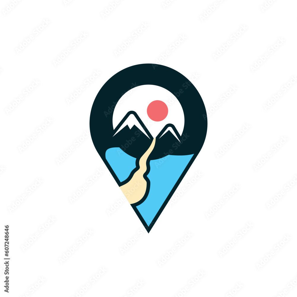 Mountain Map Icon