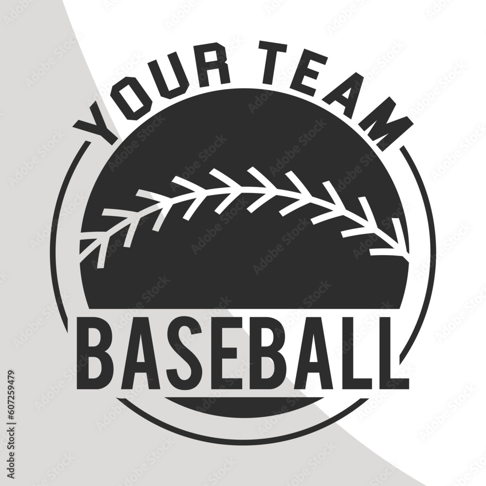 Vecteur Stock Baseball Svg, Baseball Team Svg, Baseball Cricut Files ...
