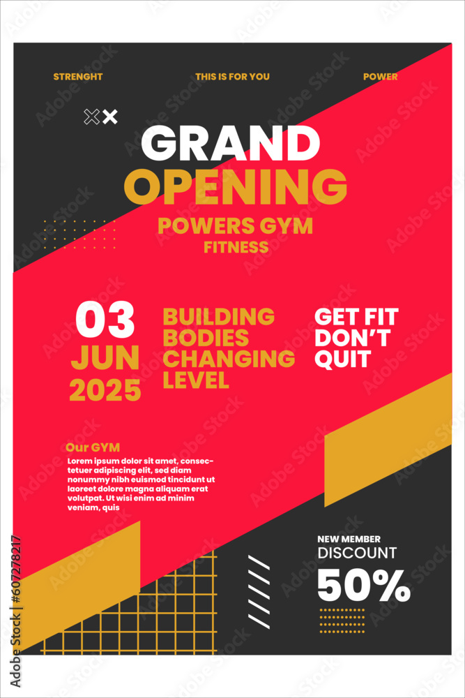 Grand Opening Flyer Template